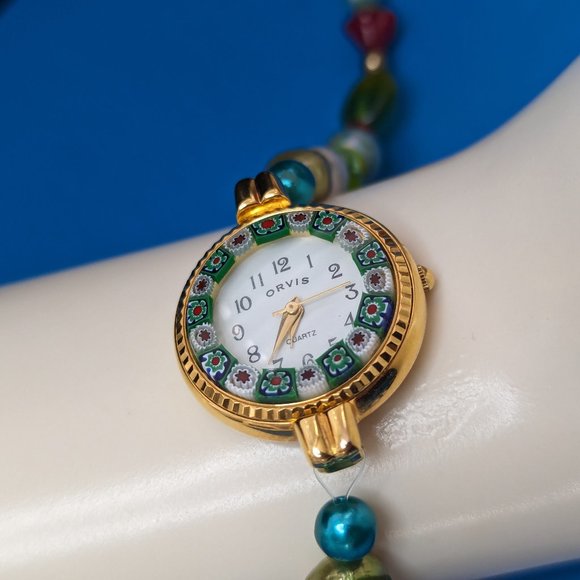 MILLIOFORI WATCH ITALY | Accessories | 98s Wrist Watch Milliofori Glass ...